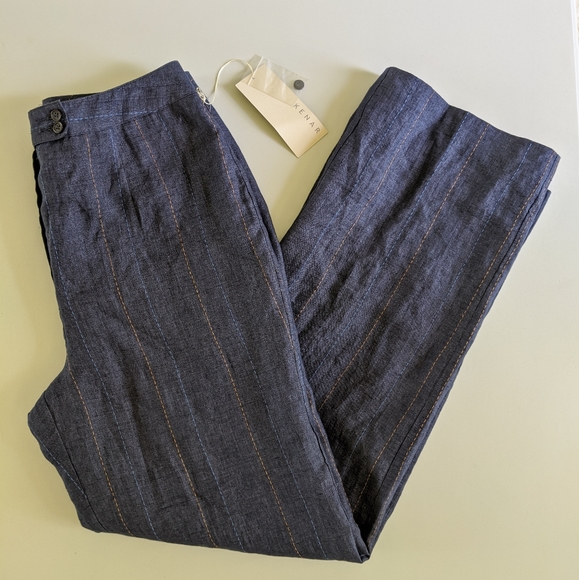 Kenar | Pants & Jumpsuits | Linen Wide Leg Pants | Poshmark